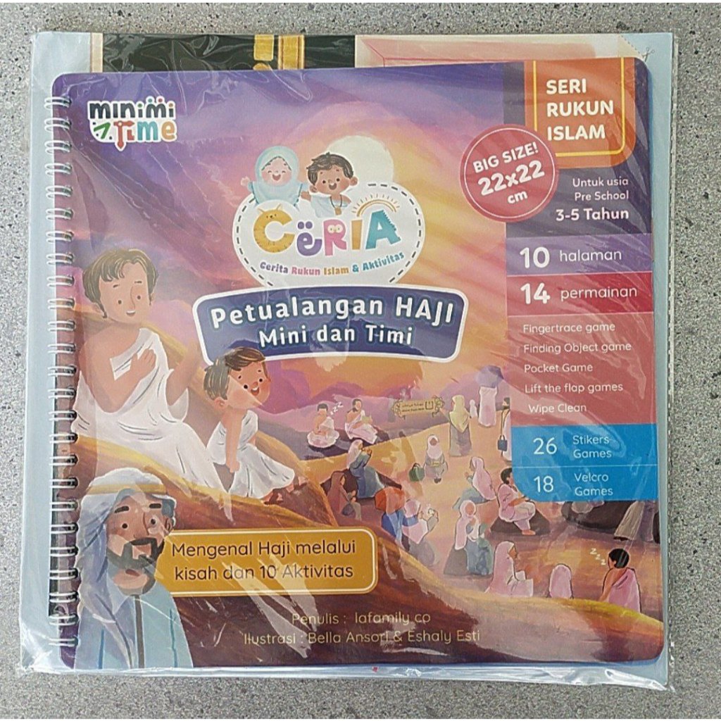 Jual Buku Bacaan Anak Petualangan Haji Mini dan Timi | Shopee Indonesia