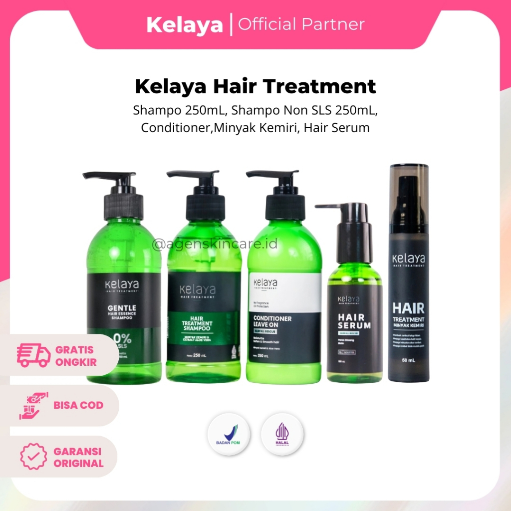 Jual Shampo Kelaya Hair Treatment - Sampo Anti Rontok dan Penumbuh ...