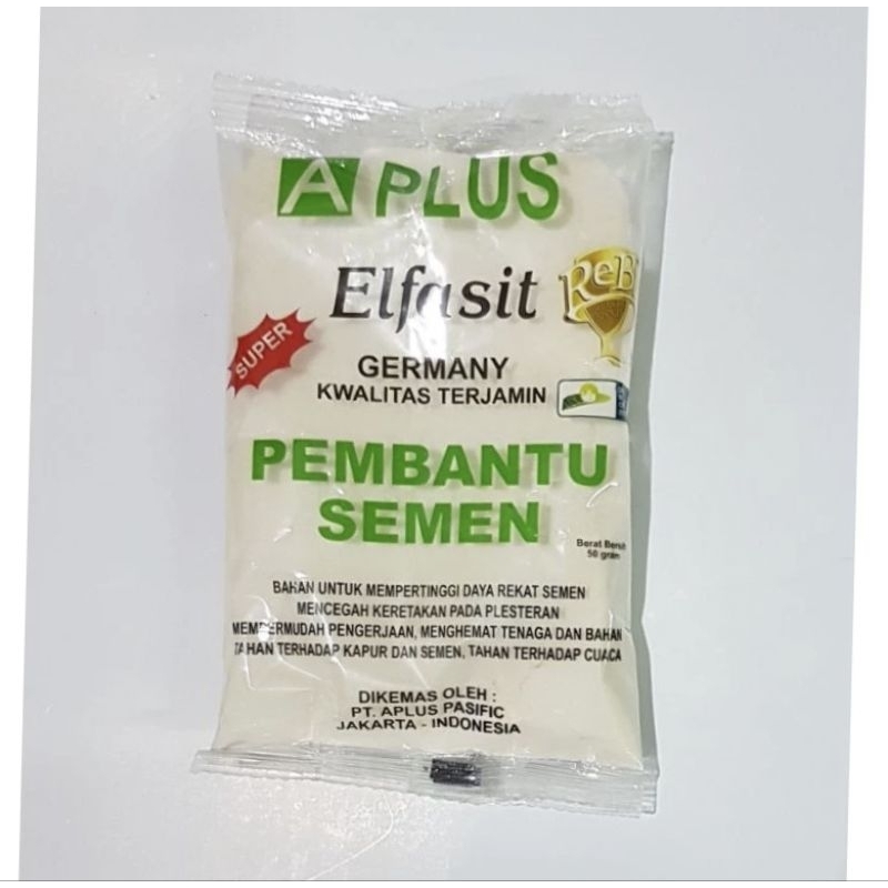 Jual Elfasit Aplus Alkasit 50gr Semen Adiktif/Obat Pembantu Semen ...