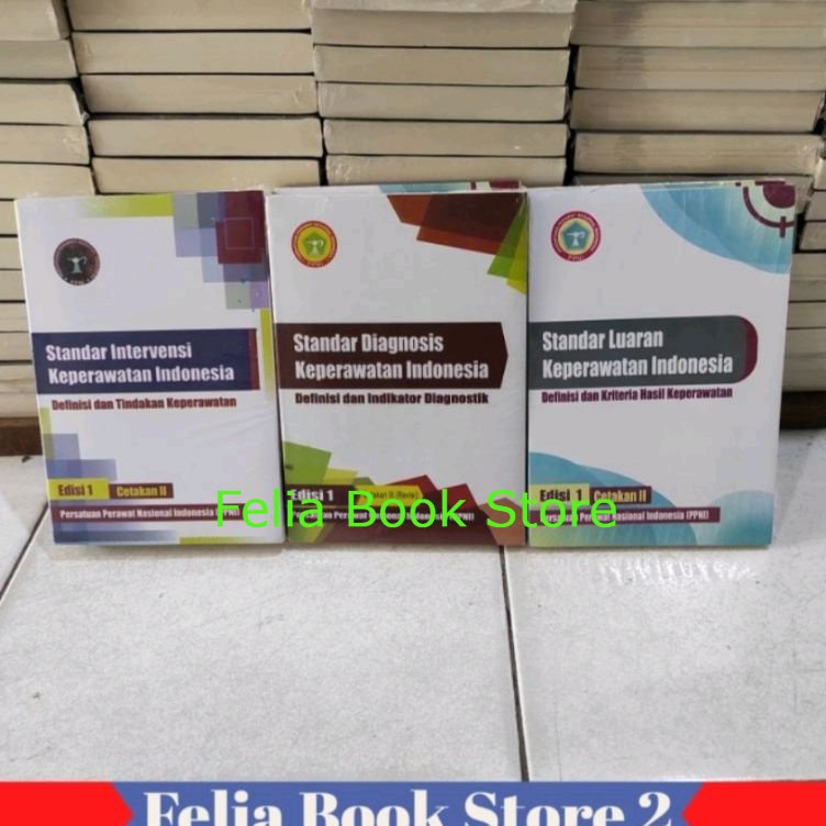 Jual KODE S8T Buku PPNI Paket 3 buku Standar Keperawatan Indonesia indonesia SDKI SIKI SLKI ...