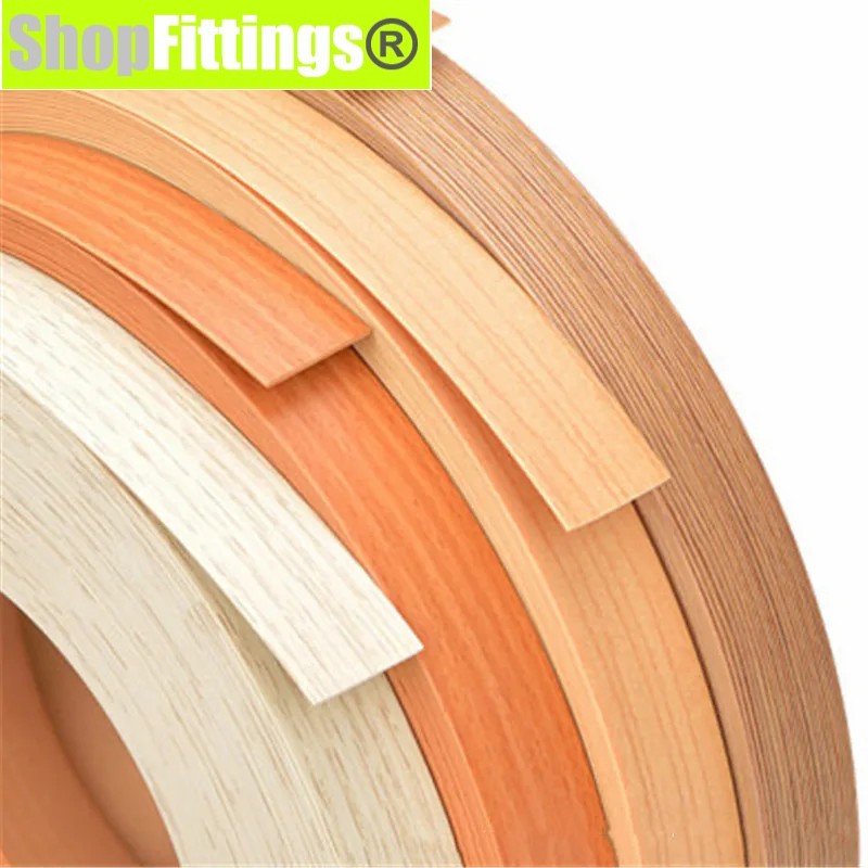Jual PVC Edging HPL Edge Banding Strip Lis Door Cabinet Wood Colour 1mm ...