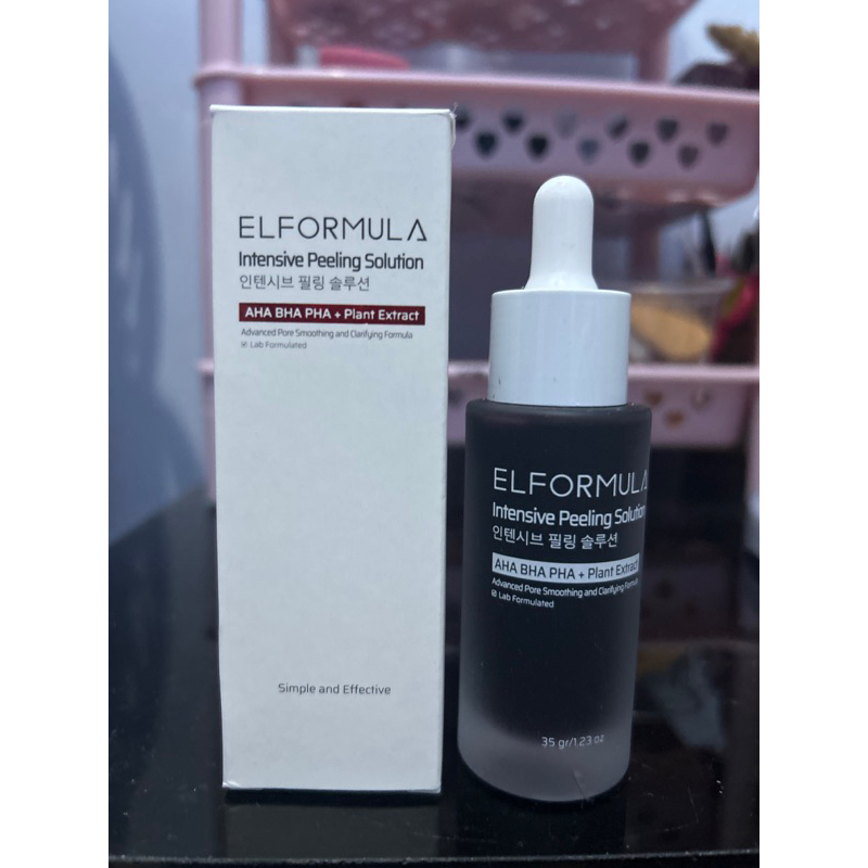 Jual New ELFORMULA Intensive Peeling Solution - Serum Exfoliasi Wajah Mencerahkan Dark Spot dan ...