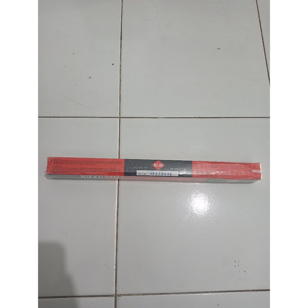 Jual Kawat Las / Pakan Las RD-260 2.6 x 350 mm Niko Steel (1 pak 1 kg ...