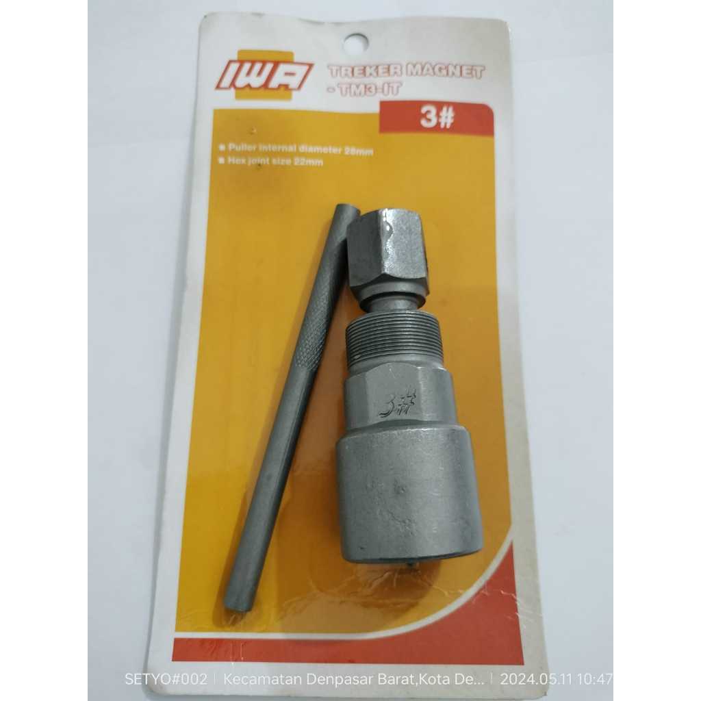 Jual IWA Treker Magnet no 3 Magnet Puller #3 Honda Kawasaki Yamaha ...