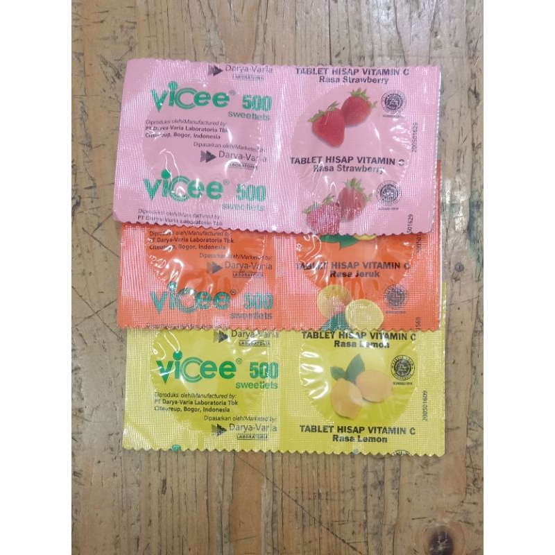 Jual vicee 500 tablet hisap | Shopee Indonesia
