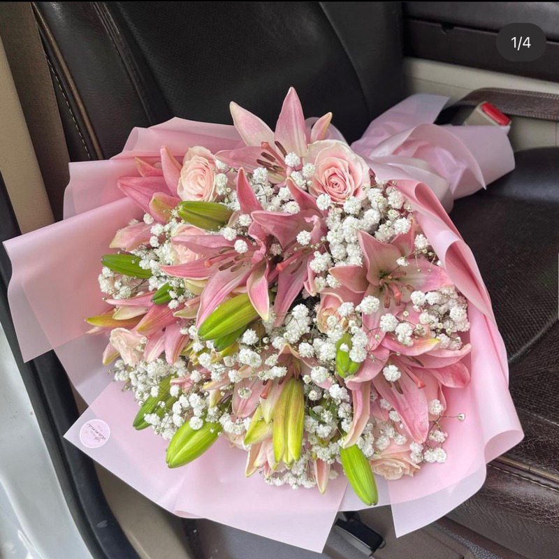 Jual Spring to Winters lily of lilies bouquets bucket buket bunga segar ...