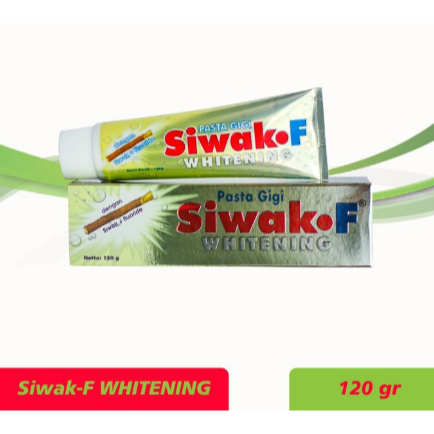 Jual Pasta Gigi Siwak F Whitening 120 Gram Halal Toothpaste | Shopee ...