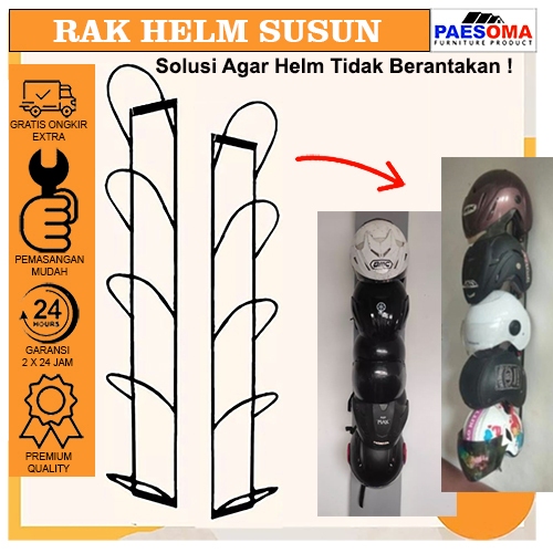 Jual RAK HELM /GANTUNGAN HELM /TEMPAT HELM TEMPEL DINDING | Shopee ...