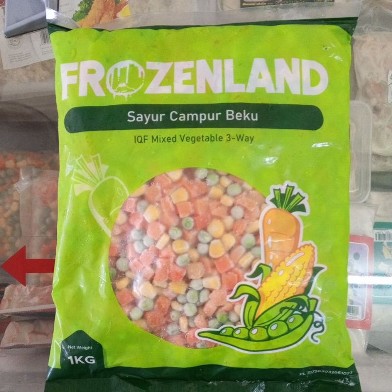 Jual Fozenland mix vegetabel 1kg/ sayur mix/sayur | Shopee Indonesia