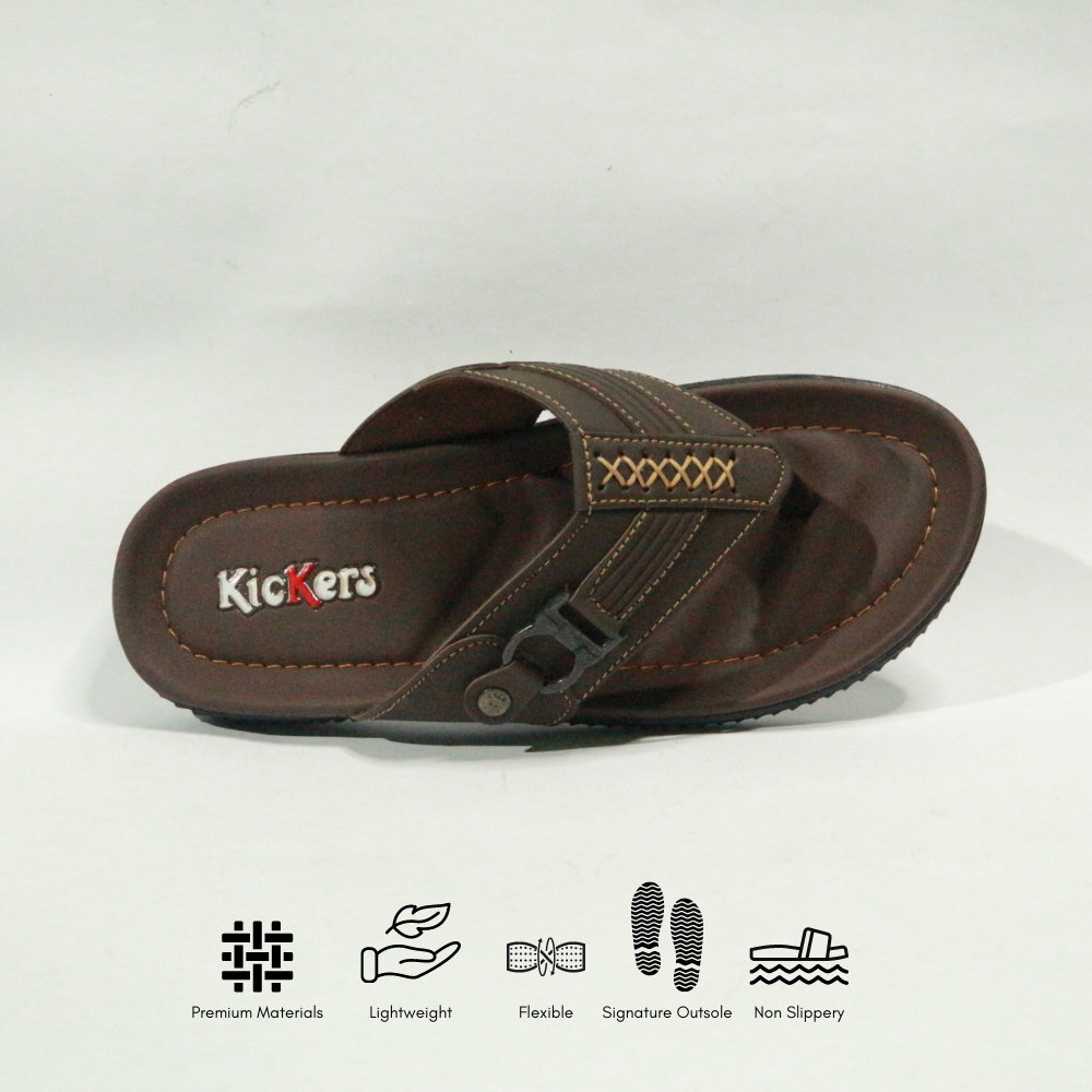 Jual SANDAL JEPIT KICKERS PRIA SENDAL DEWASA MODEL SIMPEL DAN ELEGAN ...