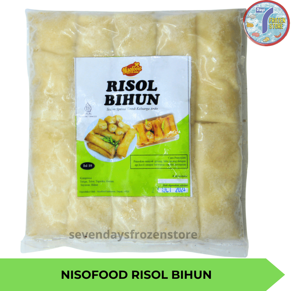 Jual Nisofood Risol Bihun Isi 10 Beku Frozen 350 Gr | Shopee Indonesia
