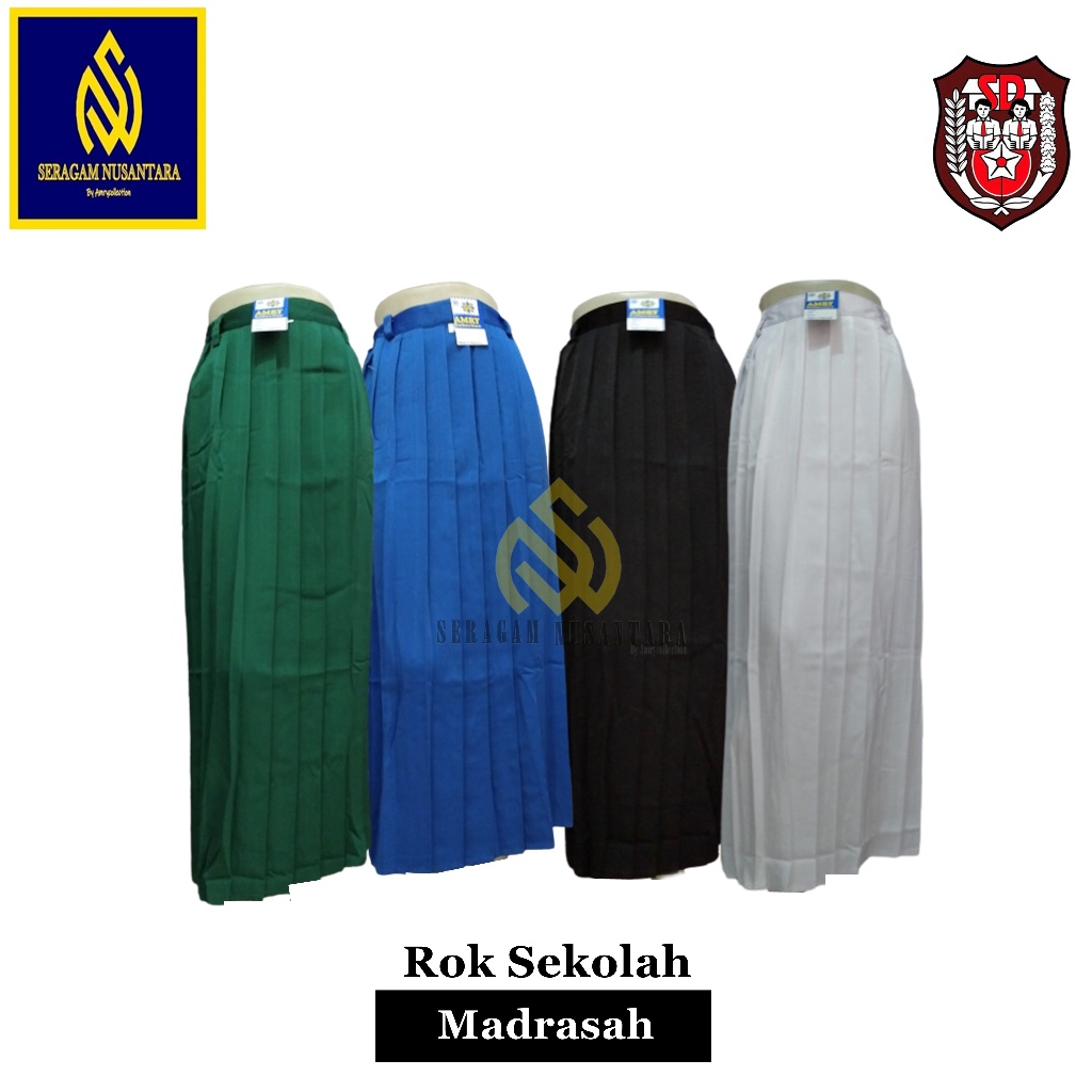 Jual Seragam Sekolah SD Rok Panjang Sekolah Rempel Full SD/MI Seragam ...