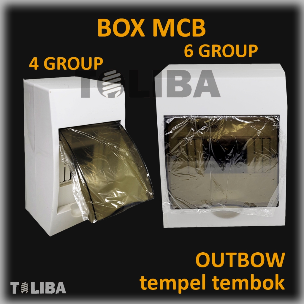 Jual box mcb larkin 4 group box mcb 6 group box mcb tempel tembok / box ...