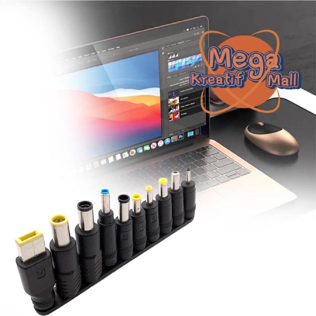 Jual Adapter Konverter Charger Laptop / Universal 10 in 1 Tips Cocok ...