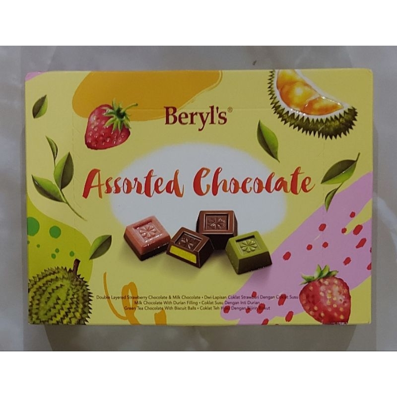 Jual coklat beryls malaysia Assorted chocolate 100 gram READY STOCK | Shopee Indonesia