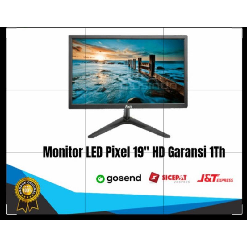 Jual MONITOR LED 19 INCH P185VG4 HDMI VGA / MONITOR LCD 19" PC KOMPUTER ...