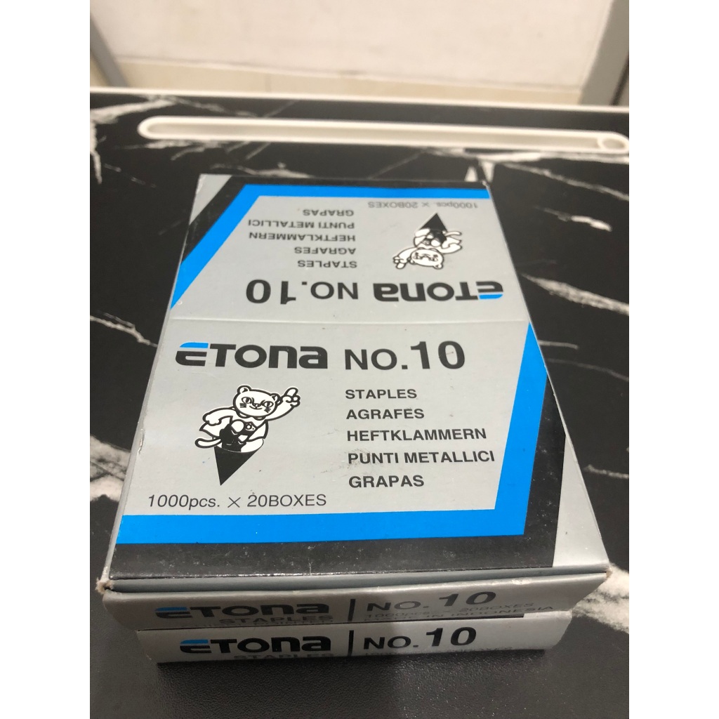 Jual Isi Staples Etona no.10 & 24/6 ( No.3 ) | Shopee Indonesia