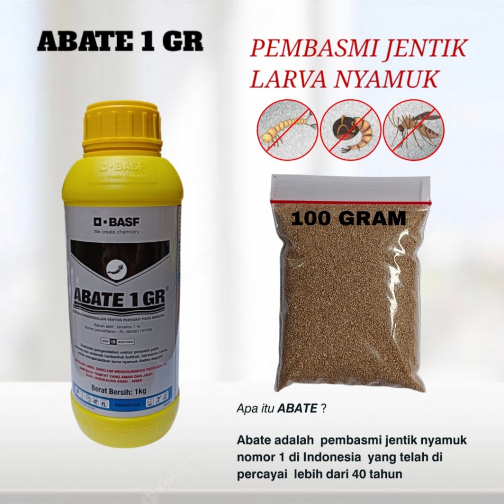 Jual Abate 1 GR 100 Gram Anti Nyamuk Ampuh Sehingga Mampu Membunuh ...