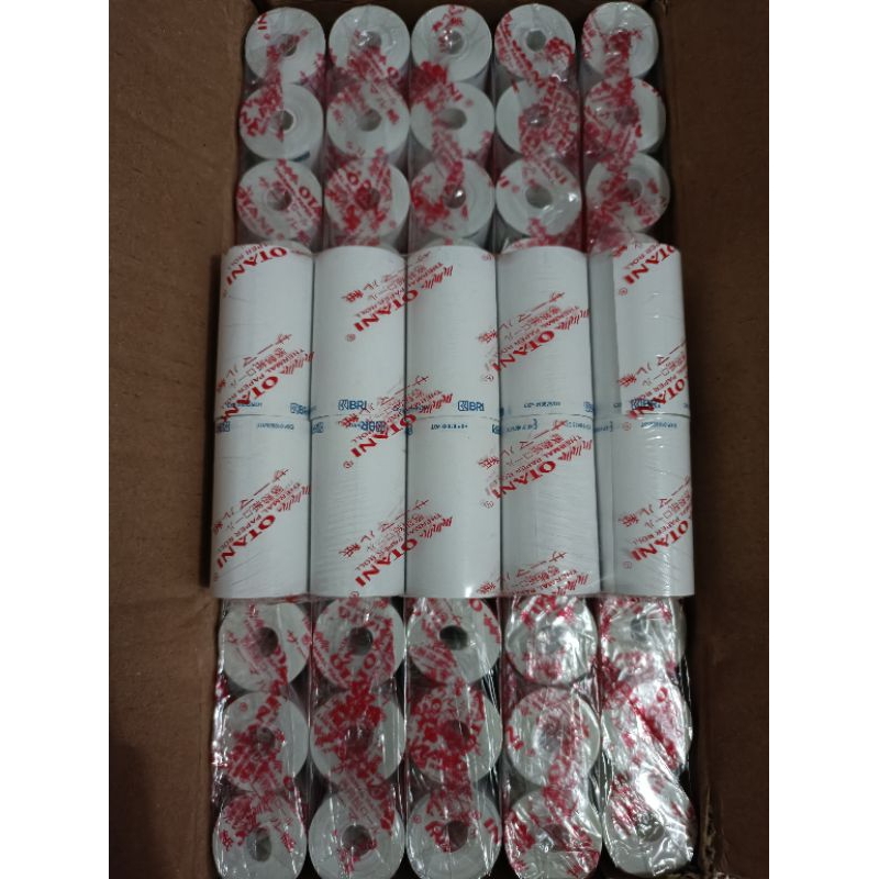 Jual KERTAS STRUK THERMAL 57x33 EDC BRI/AGEN BRILINK/LOGO BRI (1pak ...