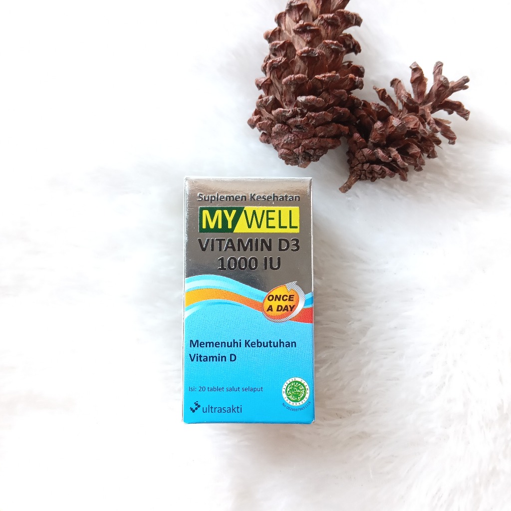 Jual MY WELL I MYWELL TABLET | VITAMIN D3 1000 IU | VITAMIN PENAMBAH ...