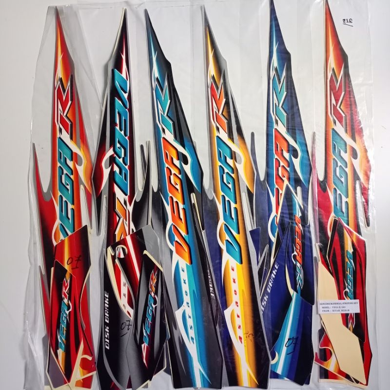 Jual STIKER STRIPING STANDART YAMAHA VEGA R 2007 LIST LES BODY MOTOR ...