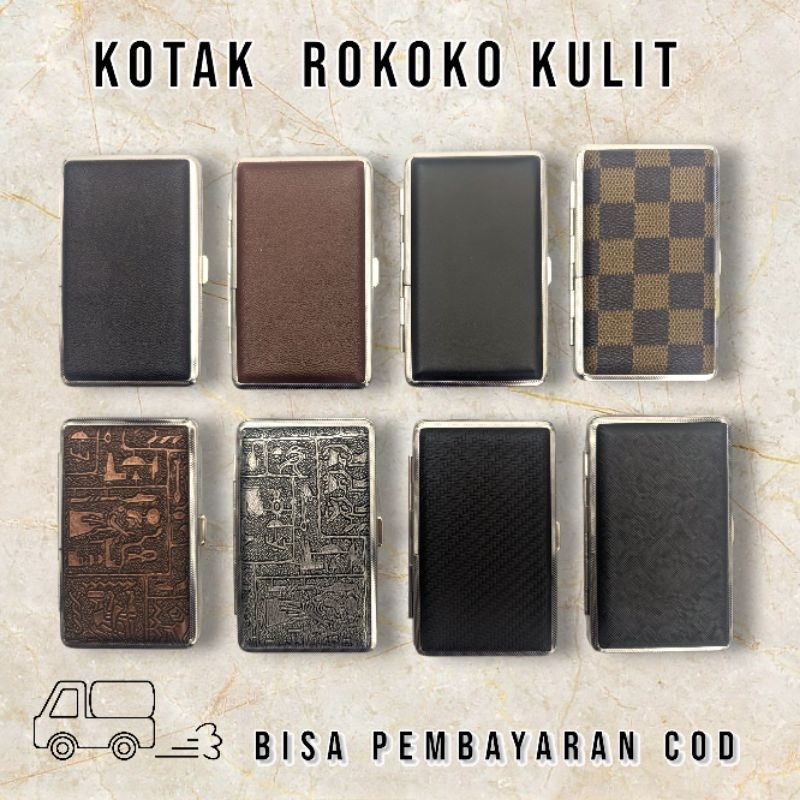 Jual Cigarettes Box Kotak Rokok/Kotak Penyimpanan Roko Rkk Rokoko Kulit ...