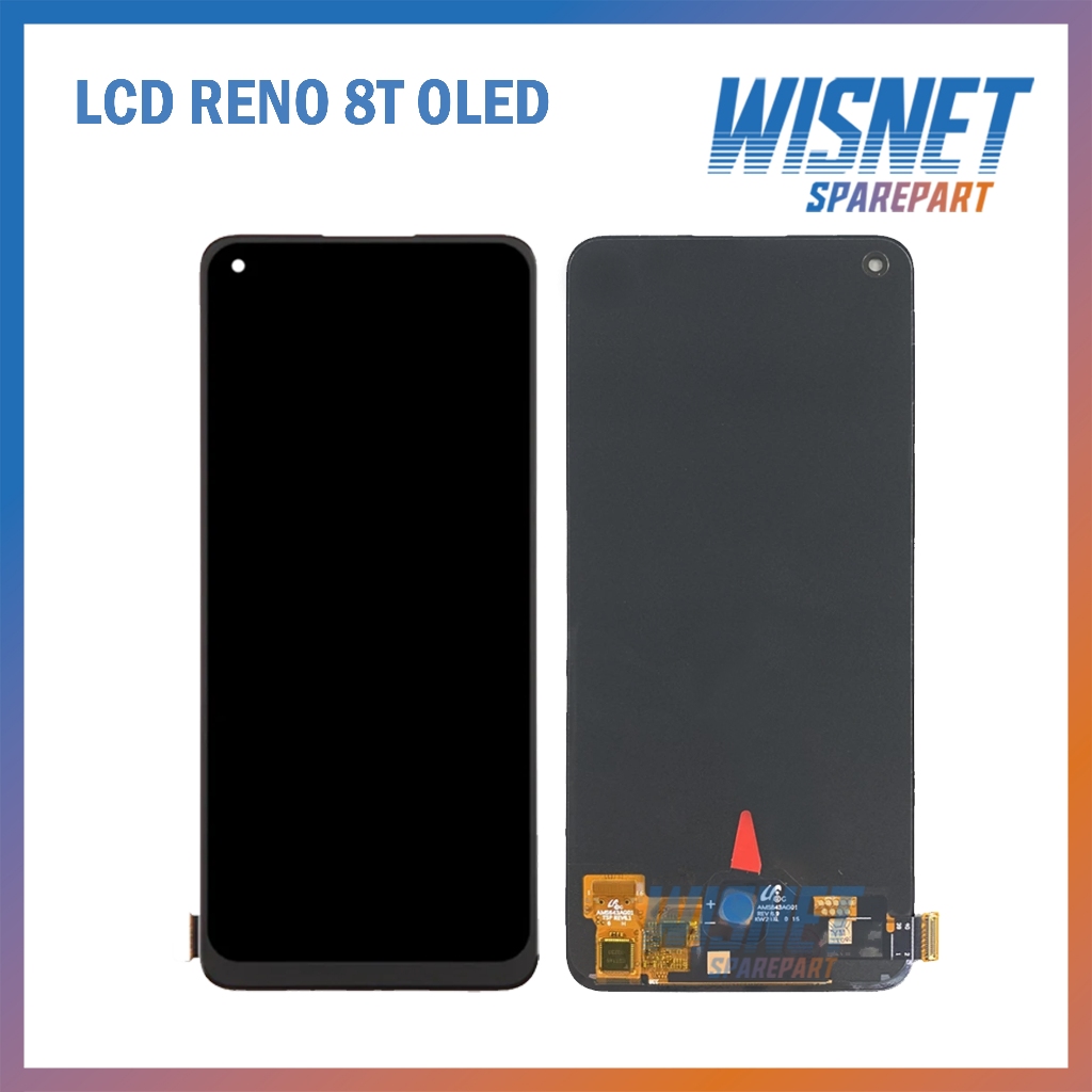 Jual Grosir LCD Reno 8T 4G OLED ORIGINAL 100% Fullset Touchscreen Garansi 1 Bulan + Packing ...