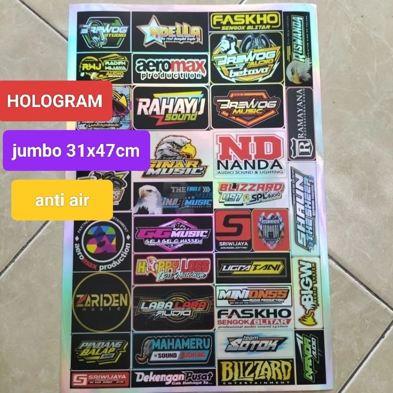 Jual STIKER AUDIO | STIKER SOUND | STIKER SOUNDSYSTEM | STIKER ANTI AIR ...