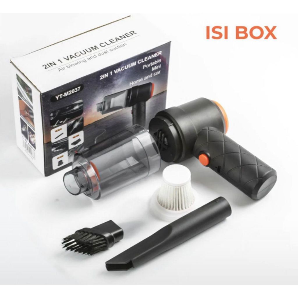 Jual Vacum Cleaner Portable Mini Vacuum Mobil Peyedot Debu Wireless ...