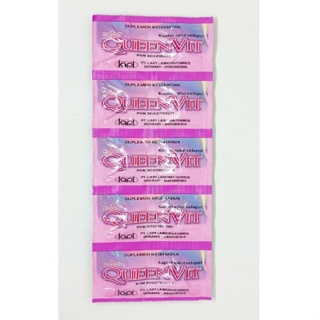 Jual QUEENVIT SUPLEMEN MEMBANTU KESEHATAN WANITA 10 TABLET | Shopee ...