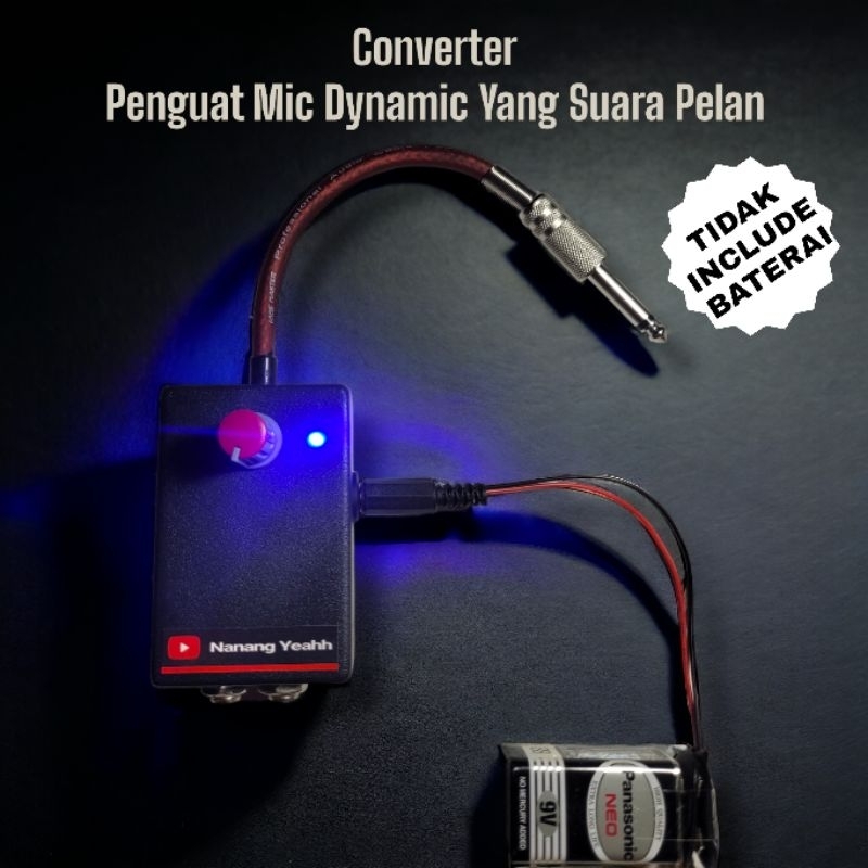 Jual CONVERTER VOCAL AKTIF PENGUAT MIC DYNAMIC YANG SUARA PELAN to ...