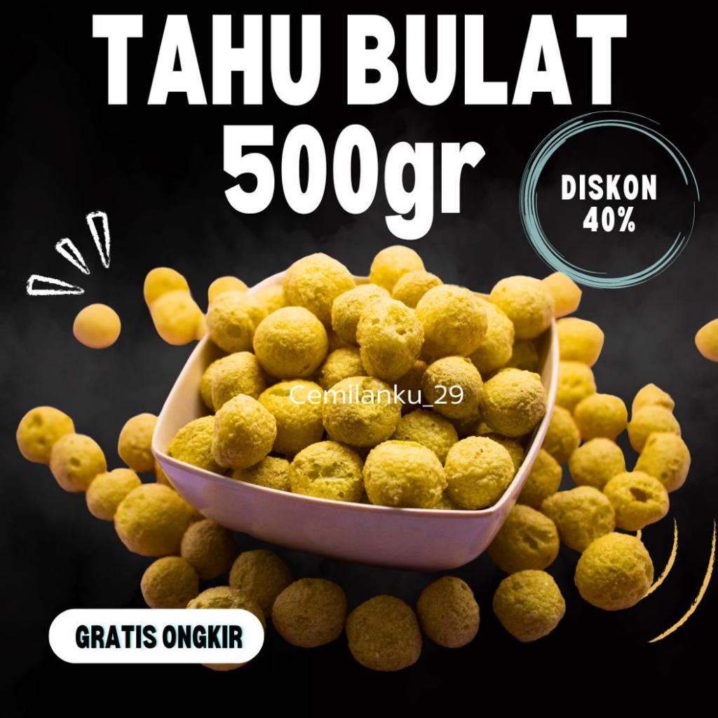 Jual Keripik Tahu Bulat Mini Khas Kediri Kiloan 500gr | Shopee Indonesia