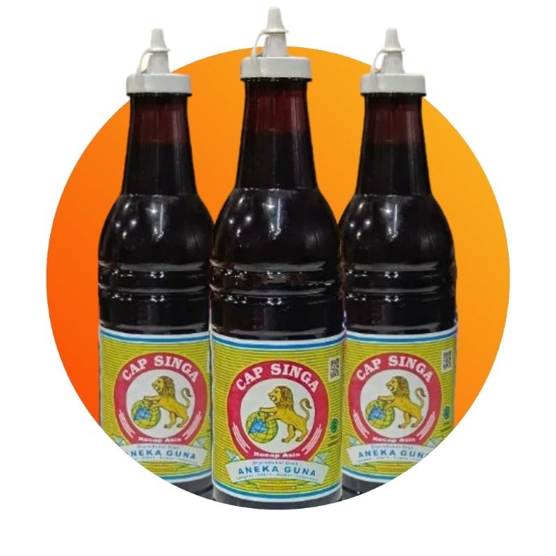 Jual KECAP ASIN LEGENDARIS KECAP CAP SINGA LANGSA 600ml 150ml | Shopee ...