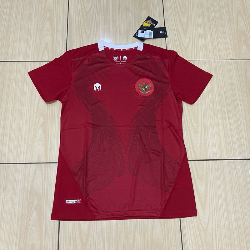 Jual Jersey Timnas Indonesia Home 2020 Mills Original | Shopee Indonesia