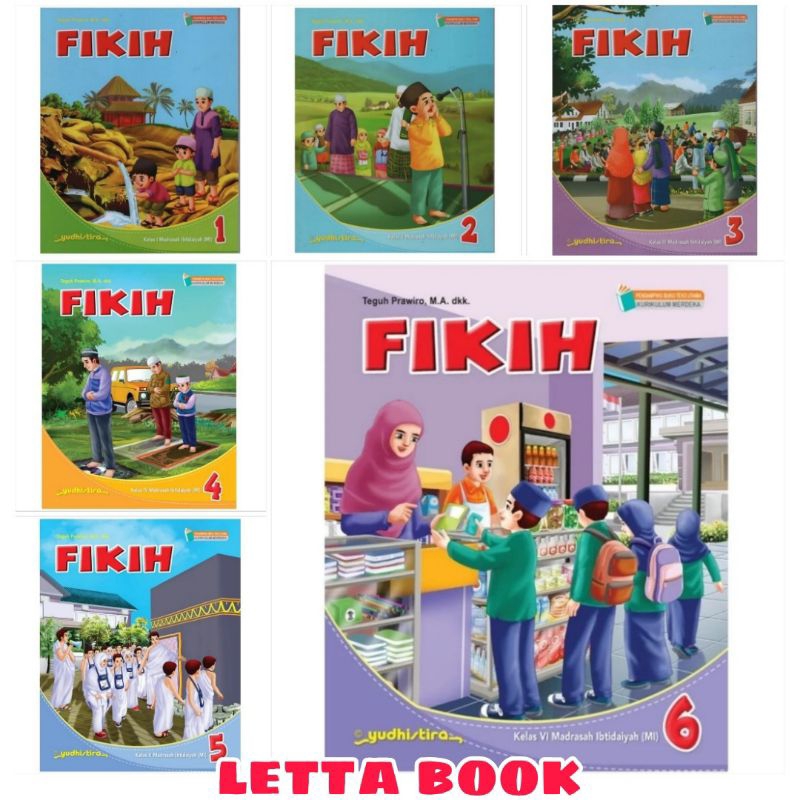 Jual BUKU FIKIH KELAS 1 2 3 4 5 6 MI YUDHISTIRA KURIKULUM MERDEKA | Shopee Indonesia
