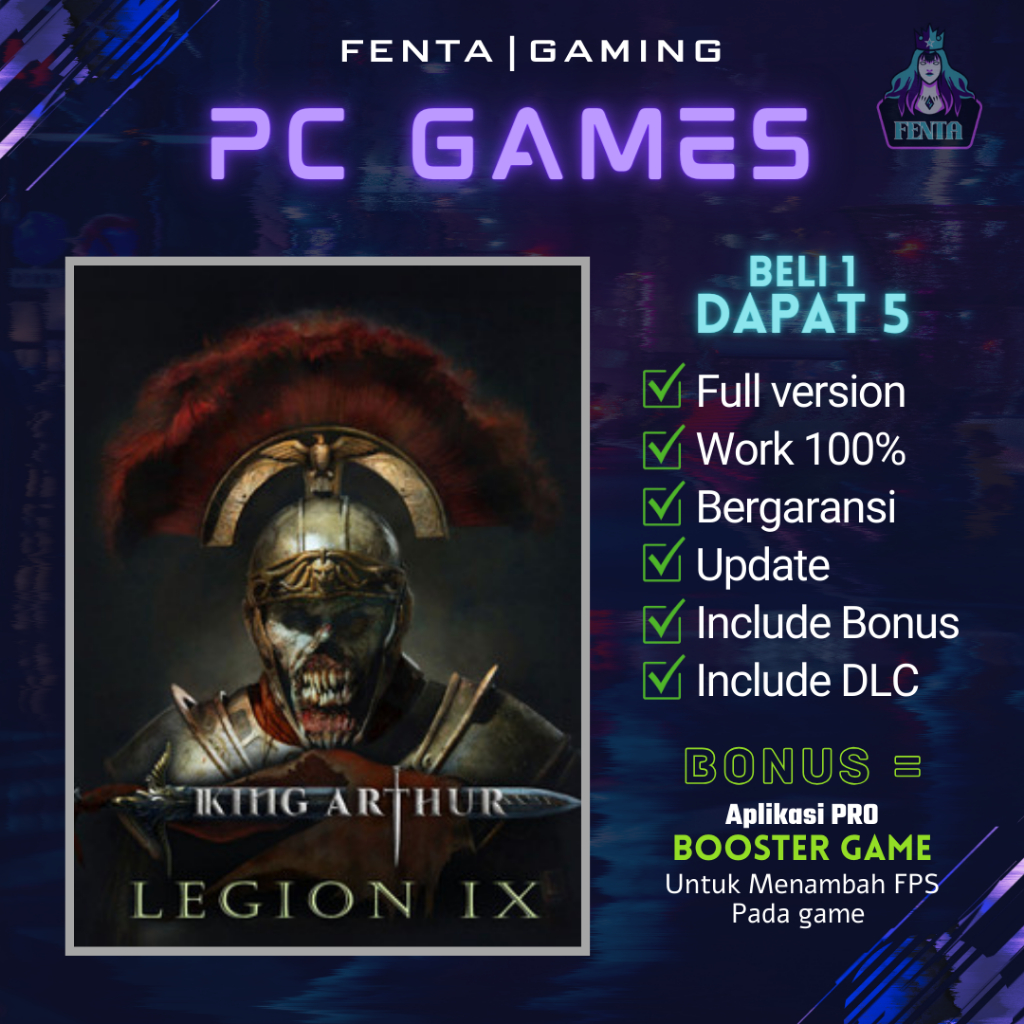 Jual KING ARTHUR LEGION IX - GAME PC - GAME LAPTOP | Shopee Indonesia