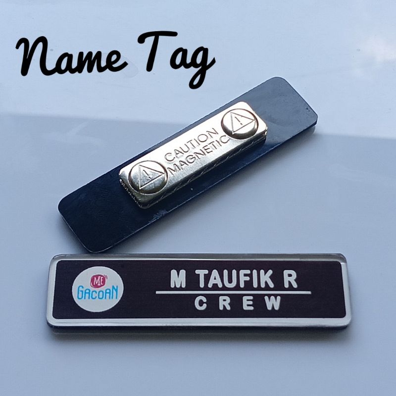Jual Mie Gacoan Workers Name Tag | Shopee Indonesia