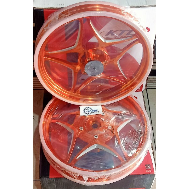 Jual Velg KTC Racing Ares Vario 110/ Beat Scoopy Fi UK 185/215-14 Orage ...