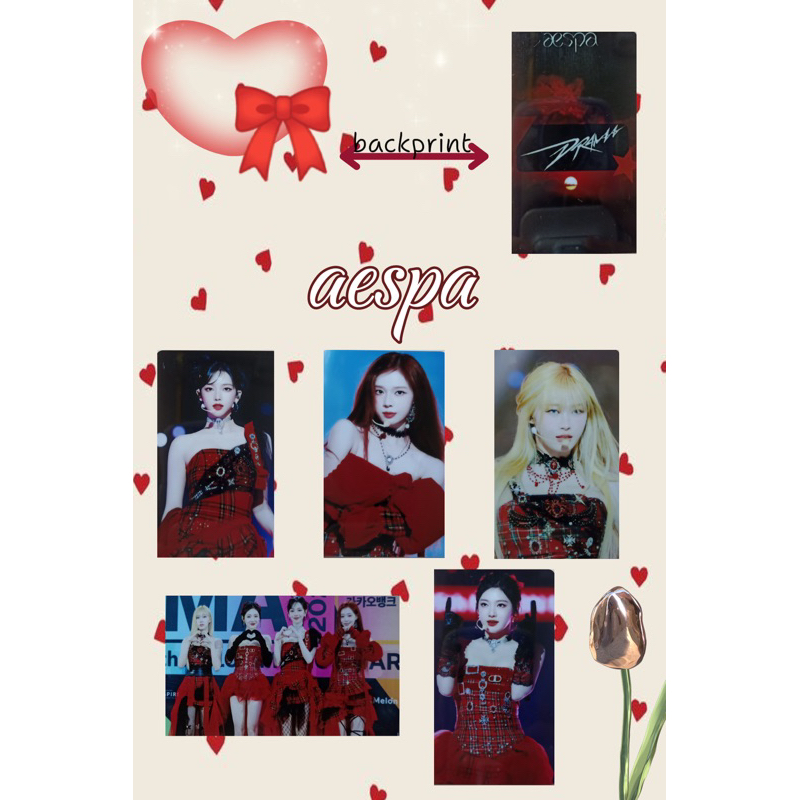 Jual Photocard Kpop Girl Group Aespa (WAJIB BACA DESK!) | Shopee Indonesia