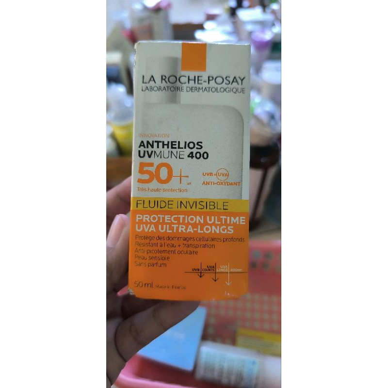 Jual LA ROCHE-POSAY SUNSCREEN SPF 50 FLUIDE INVISIBLE UNTUK KULIT ...