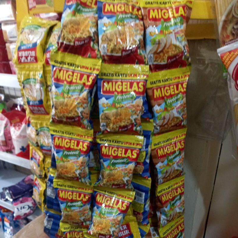 Jual MI GELAS 1 RENCENG (10 Sachet) | Shopee Indonesia