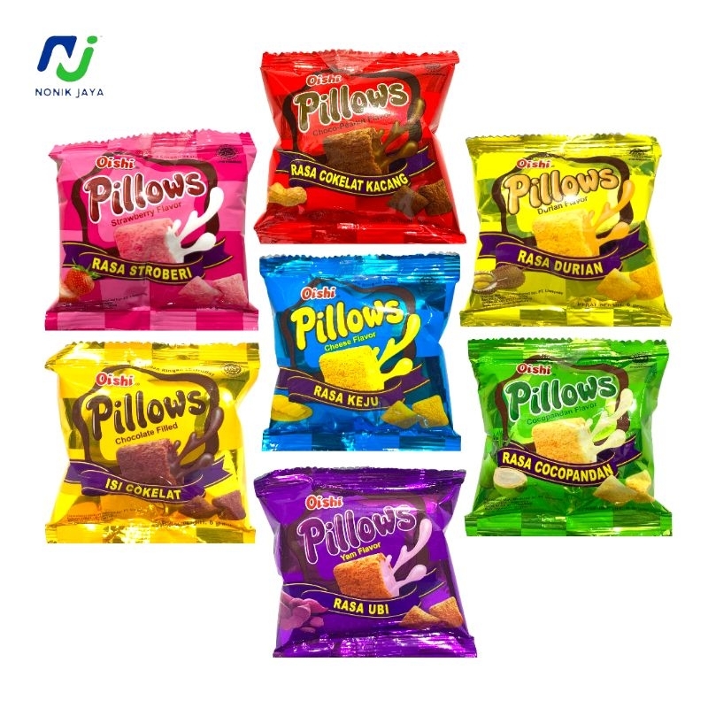 Jual Oishi Pillow Renceng Isi 10 Pcs | Shopee Indonesia