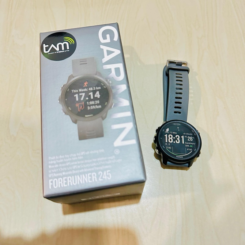Jual preloved bekas jam garmin forerunner 245 non music | Shopee Indonesia