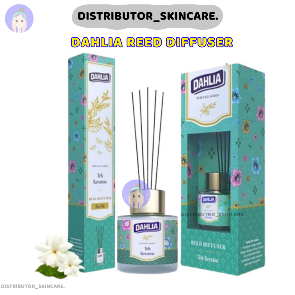 Jual Dahlia Reed Diffuser alat/Refil teh keraton pengharum ruangan ...