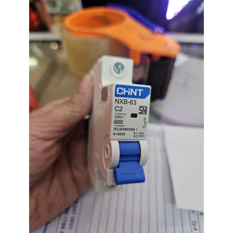 Jual MCB Chint 6kA 1P 2A 4A 6A 10A sampai 63A tipe NXB-63 1pole | Shopee Indonesia
