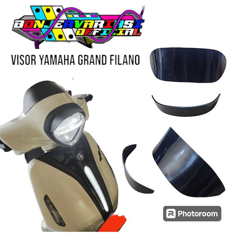 Jual Paket topi lampu depan yamaha grand filano plus topi speedometer ...