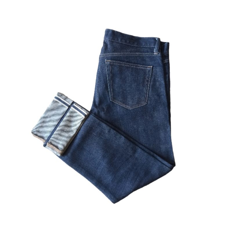 Jual Uniqlo Red Line Selvedge Denim Jeans | Shopee Indonesia