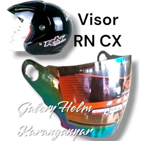 Jual KODE L75V NDR Kaca Helm RN all Varian Warna Bening Smoke Pelangi ...