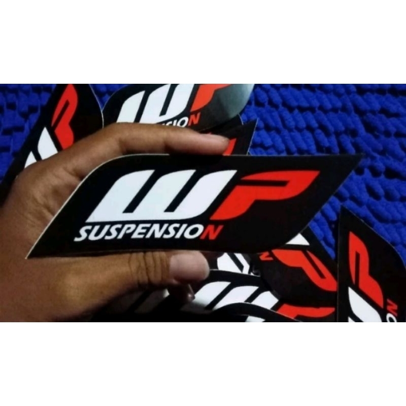 Jual sticker WP suspension USD ukuran 15x5 cm cutting harga 2 pcs ...