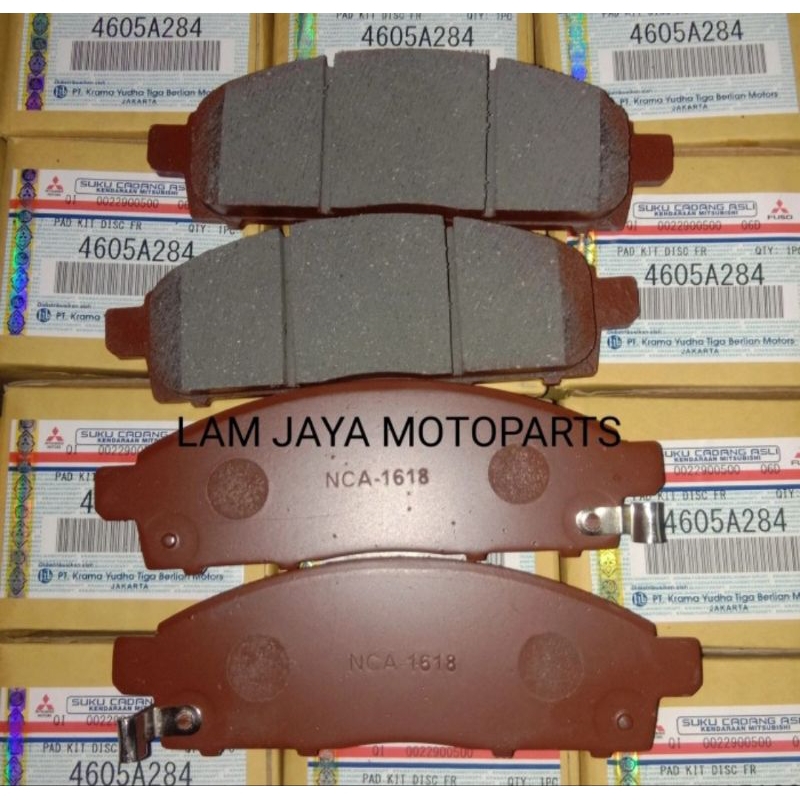 Jual BRAKE PAD TRITON PAJERO KAMPAS REM DEPAN TRITON PAJERO | Shopee ...